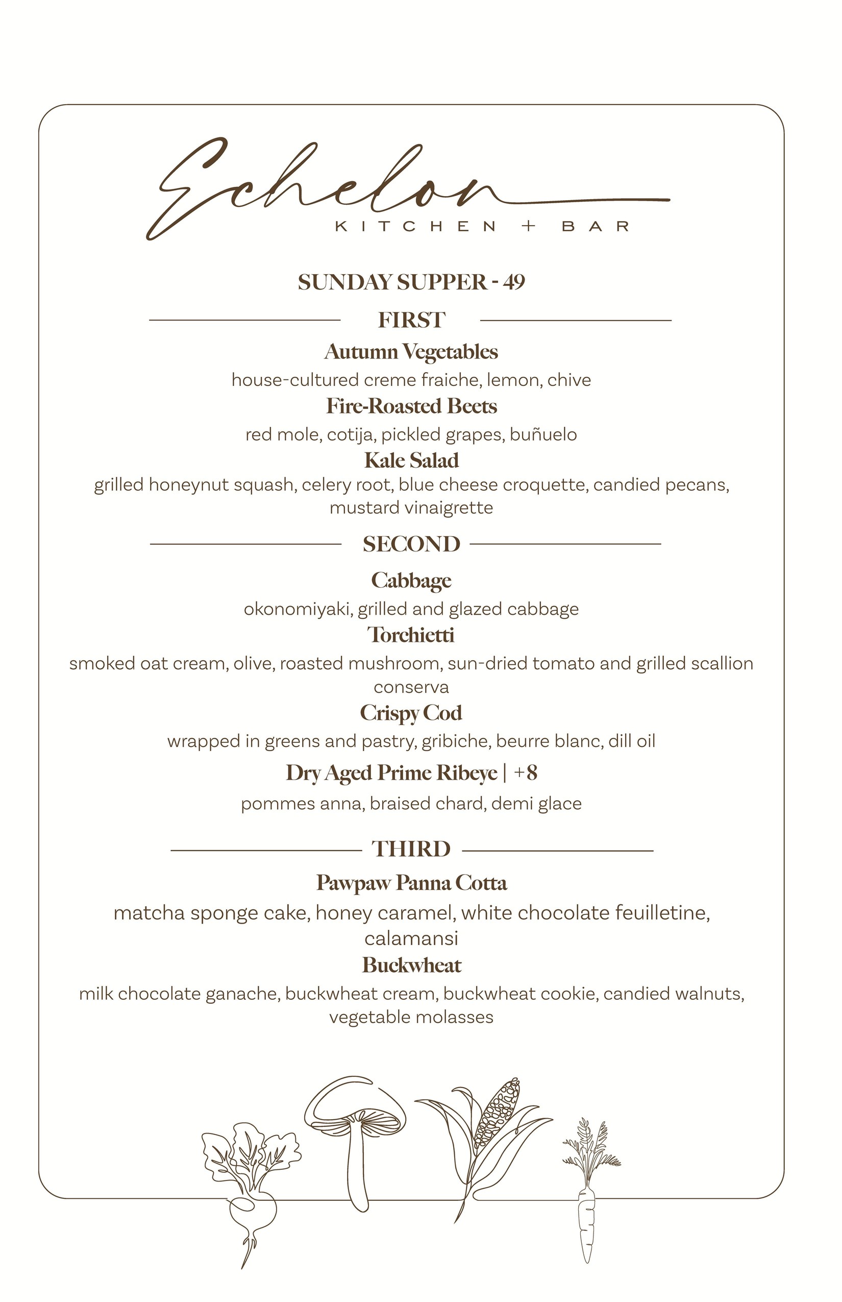 Echelon Kitchen & Bar | Seasonal Menus & Curated Pairings